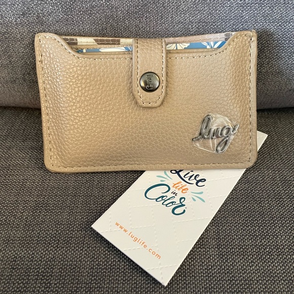 lug | Bags | New Lug Lift Wallet Classic Vl Sand | Poshmark